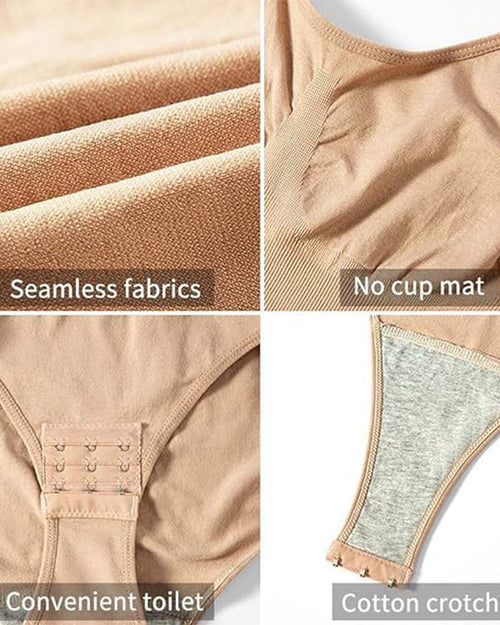 SHAPSHE Open Crotch Butt Lifter Bodysuits Shapewear